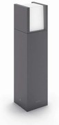 Philips myGarden - Venkovní sloupkové LED svítidlo 40x10 cm, 4000 K, 6 W, antracit 915005194002