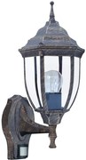Nástěnná lampa rabalux - venkovní svítidlo s čidlem 1xe27/60w/230v