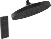 Ideal Standard Idealrain Solos - Hlavová sprcha, průměr 30 cm, 3 proudy, hedvábná černá A7889XG