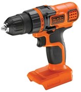 BLACK+DECKER - 18V AKU vrtací šroubovák, bez baterie a nabíječky BDCDD18N-XJ