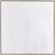 Ručně malovaný obraz s rámem/na plátně 83x83 cm Texture – Bizzotto