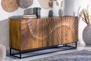Designová komoda Shayla 140 cm hnědé mango