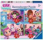 Ravensburger puzzle cry babies: kouzelné slzy 4v1 (12,16,20,24 dílků)