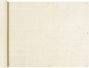 Balkonová zástěna krémová 90 x 300 cm HDPE 310924