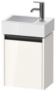 Duravit Ketho.2 - Umyvadlová skříňka 44x36x24 cm, 1 dvířka, panty vlevo, lesklá bílá K25071L22220000