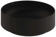 Kludi Resa R - Umyvadlo na desku, průměr 40 cm, matná černá 58CW1039