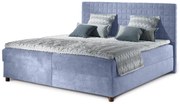 ND Belo Boxspring 160x200cm světlemodrá
