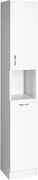 Aqualine Aqualine, SIMPLEX ECO vysoká skříňka s košem 30x180x30cm, SIME310