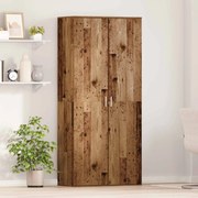 Vysoký bufet 80 x 39 x 178 cm Kompozitní dřevo Staré dřevo 3365570