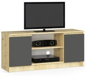 TV stolek RTV K120 dub artisan oak/grafit-šedá