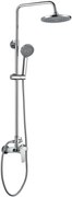 Aqualine Lotta - Sprchový set s baterií, 4 proudy, chrom LT690