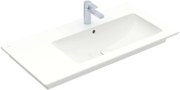 Villeroy & Boch Venticello - Umyvadlo nábytkové 100x50 cm, s přepadem, otvor pro baterii, CeramicPlus, alpská bílá 4134R1R1