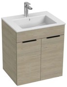 Jika Cube - Skříňka s umyvadlem 55x43x61 cm, jasan H4536111765141