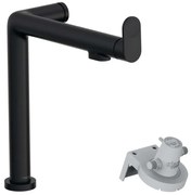 Hansgrohe Aqittura M91 - Dřezová baterie s filtrační hlavicí, matná černá 76804670