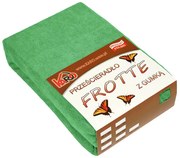 Froté prostěradlo s gumou 80x160 hráškově zelená 015 tloušťka 200g/m2 KARO