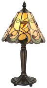 Endon 64196 - Stolní lampa Tiffany JAMELIA 1xE14/40W/230V pr. 20 cm