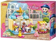 Stavebnice sluban girls dream village m38-b0906 dobový salon krásy