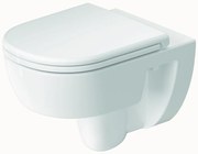 Duravit 45130900B2 - Závěsné WC s prkénkem D-CODE keramika/lesklá bílá