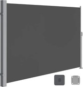 Boční markýza HORIZON na terasu, 160x300cm, šedá SongmicsHome