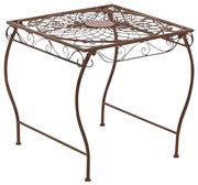 Kovový stůl GS3438892 - Hnědá antik