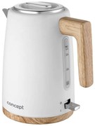 Concept - Rychlovarná konvice, objem 1,7 l, 2200 W, bílá rk3315