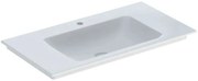 Geberit ONE - Umyvadlo nábytkové 90x48x14 cm, bez přepadu, s otvorem pro baterii, KeraTect, bílá 505.010.01.3