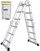 CROWNMAN Multifunkční skládací žebřík 3,7 m