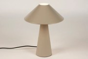 Stolní designová lampa Lucianno Taupe