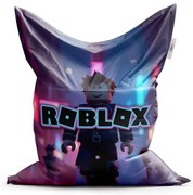 Sedací vak Classic Roblox neonové město - dětský, barevná