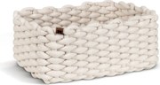 Látkový košík 35x25x14 cm Peach Skin M – Bigso