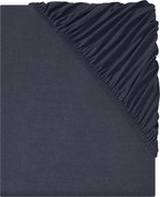 Livarno home Žerzejové napínací prostěradlo, 180-200 x 200 cm (navy modrá)