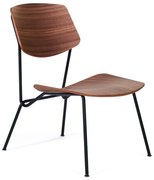 Prostoria designová křesla Strain Low Plywood Chair