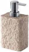 Sapho Gedy Aries - Dávkovač mýdla na postavení, 350 ml, béžový kámen AR8003