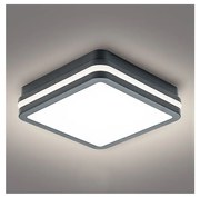 Brilagi - LED Venkovní svítidlo se senzorem BENE LED/18W/230V 22x22 cm IP54
