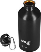 NC3801 ČERNÁ NEREZOVÁ TURISTICKÁ LÁHEV 550ML NILS CAMP