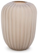 Béžová skleněná váza (výška 27 cm) Lumia – Kave Home