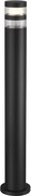 NOR 45518003 Venkovní sloupkové svítidlo Birk 1x40W E27 černá čirá - NORDLUX