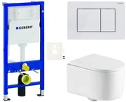 Závěsný WC set Geberit do lehkých stěn / předstěnová SAT SIKOGESREX72D30