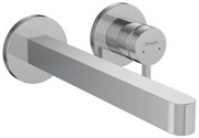 Hansgrohe Finoris - Umyvadlová baterie pod omítku, 2-otvorová instalace, EcoSmart, chrom 76050000