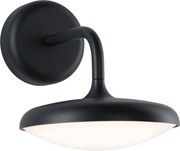 P 94758 LED venkovní nástěnné svítidlo Nostro IP44 kruhové 180x250mm 3000K 10W 230V antracit hliník - PAULMANN
