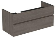 Ideal Standard Finesse - Umyvadlová skříňka 120x51x55 cm, 2 zásuvky, Dark Elm E3447UR