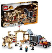Lego stavebnice lego jurassic world 76948 útěk t-rexe a atrociraptora