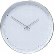 Hübsch Clock Nástěnné hodiny 40 cm Stříbrné
