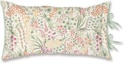 Pip Studio polštář Lodi Garden 35x60cm, off white bílá (Dekorační perkálový polštář s výplní)