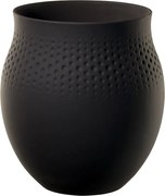 Villeroy & Boch Collier Noir porcelánová váza Perle, 17,5 cm 10-1682-5511