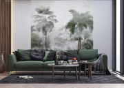 Vliesová fototapeta na zed' Zahalený Tropický Les | 225 x 270 cm | DFT3P5909