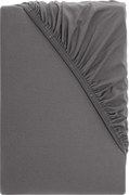 Livarno® Žerzejové napínací prostěradlo, 90–100 x 200 cm (šedá)