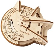 Ugears 3D dřevěné mechanické puzzle STEM křivkoměr (opisometr)
