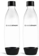SodaStream - Láhev 1 l, 2 ks, černá 42007067