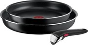 Pánve v sadě 2 ks ø 26 cm INGENIO EASY COOK & CLEAN BLACK L1549013 – Tefal